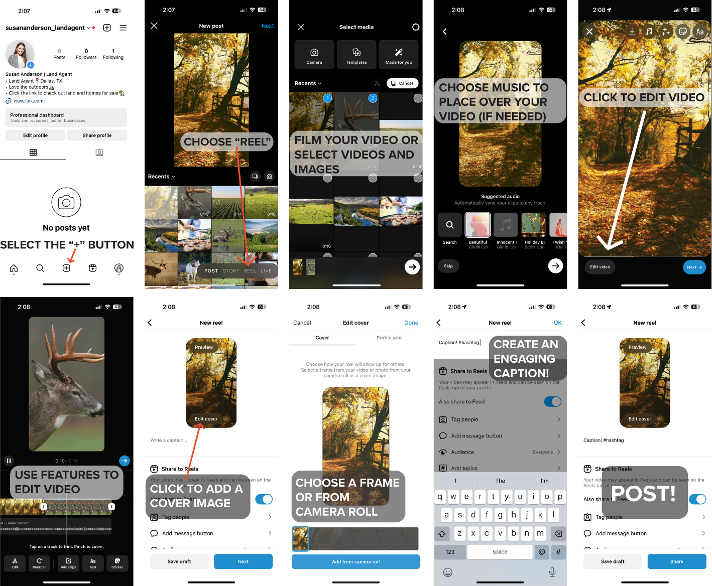 How to Use Instagram Reels for Land Brokers - REALSTACK